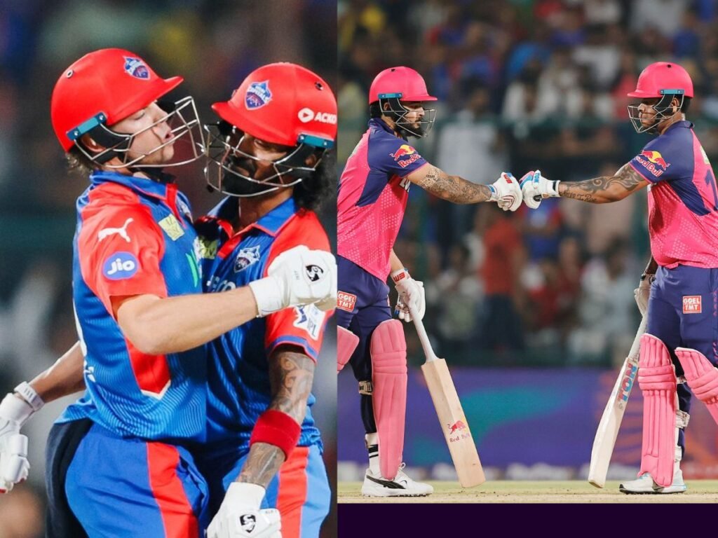 RR vs DC First Super over: